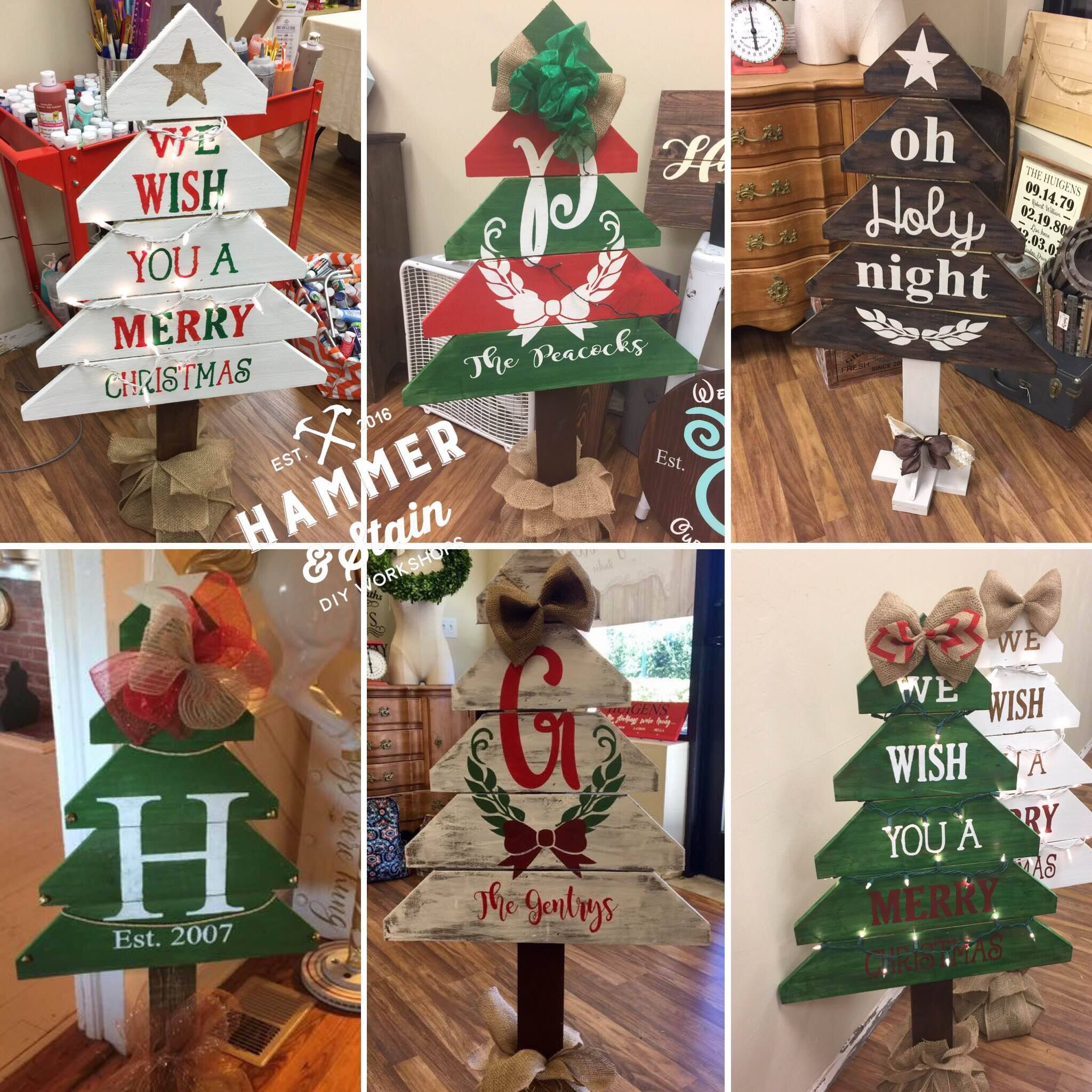 Christmas Tree Workshop – Hammer & Stain Dubois